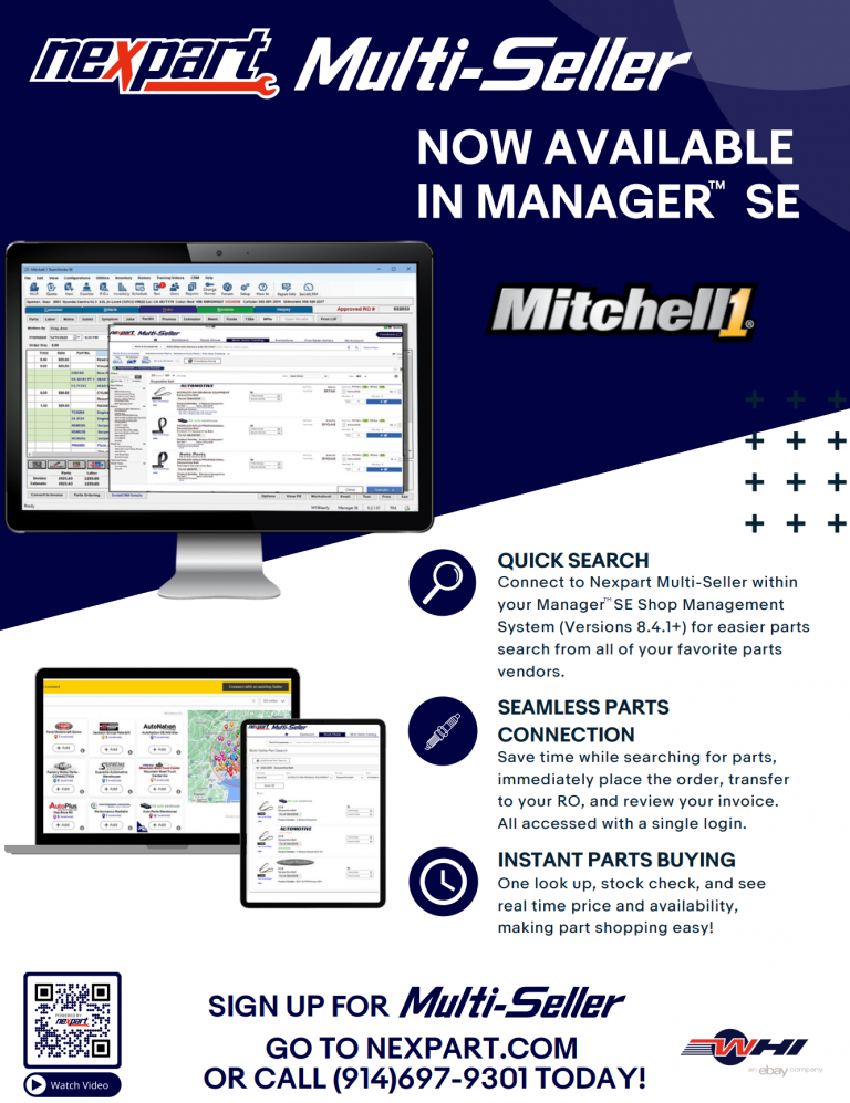 Nexpart eCommerce Platform Announces Integration to Mitchell1 - WHI Solutions